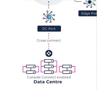 What is a Console Connect Data Centre Port?